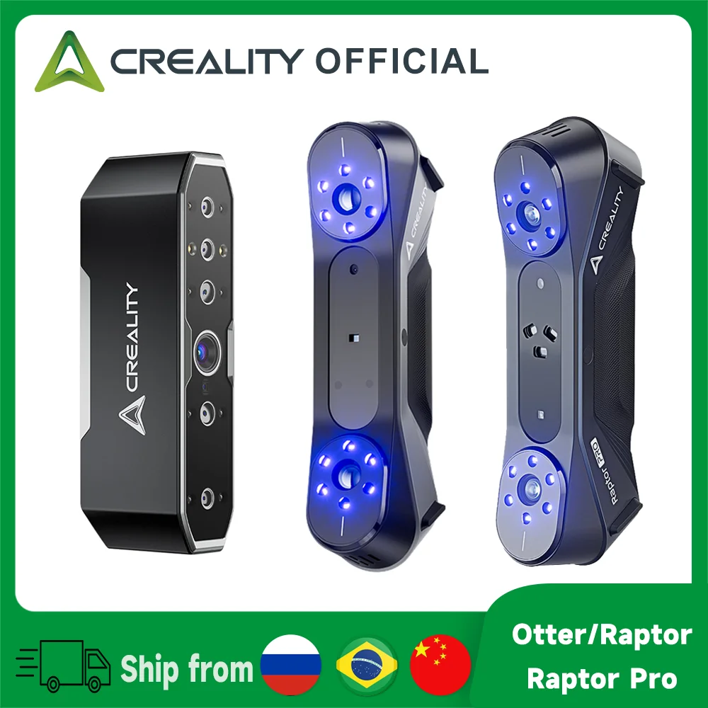 Creality Raptor Pro/Raptor/Otter/RaptorX 3D-сканер Ручной синий лазер ...