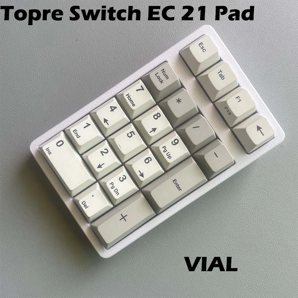 Topre Switch EC 21 Цифровая клавиатура QMK 25г/35г/45г | AliExpress