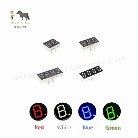 7 segment display common cathode - купить недорого | AliExpress