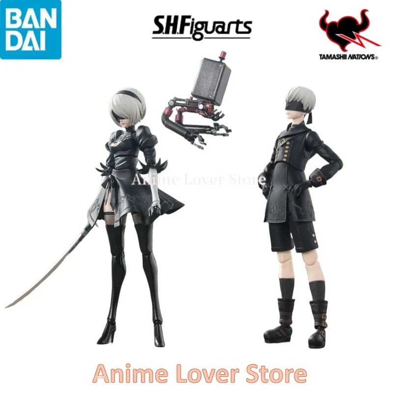 Bandai S.H.Figuarts SHF NieR:Automata 2B 9S фигурки | AliExpress