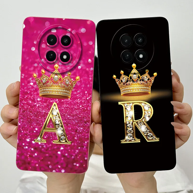 Для Realme 13 5G модный чехол для телефона с буквенным принтом для ...