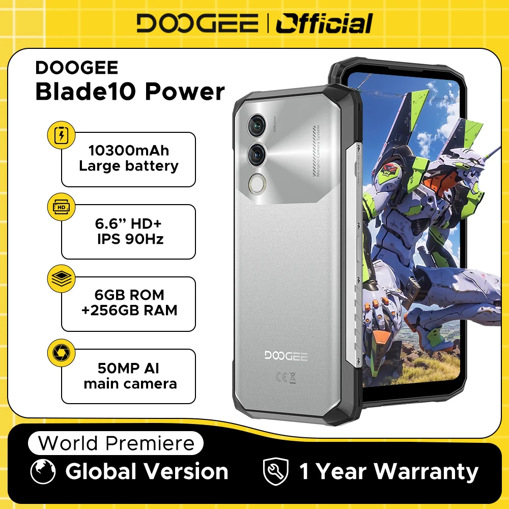 Смартфон Doogee Blade 10 Power, 6/256ГБ, global | AliExpress