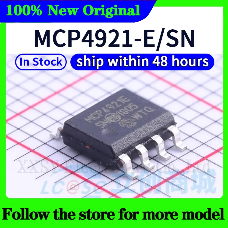 MCP4921-E/SN 48-часовая доставка | AliExpress