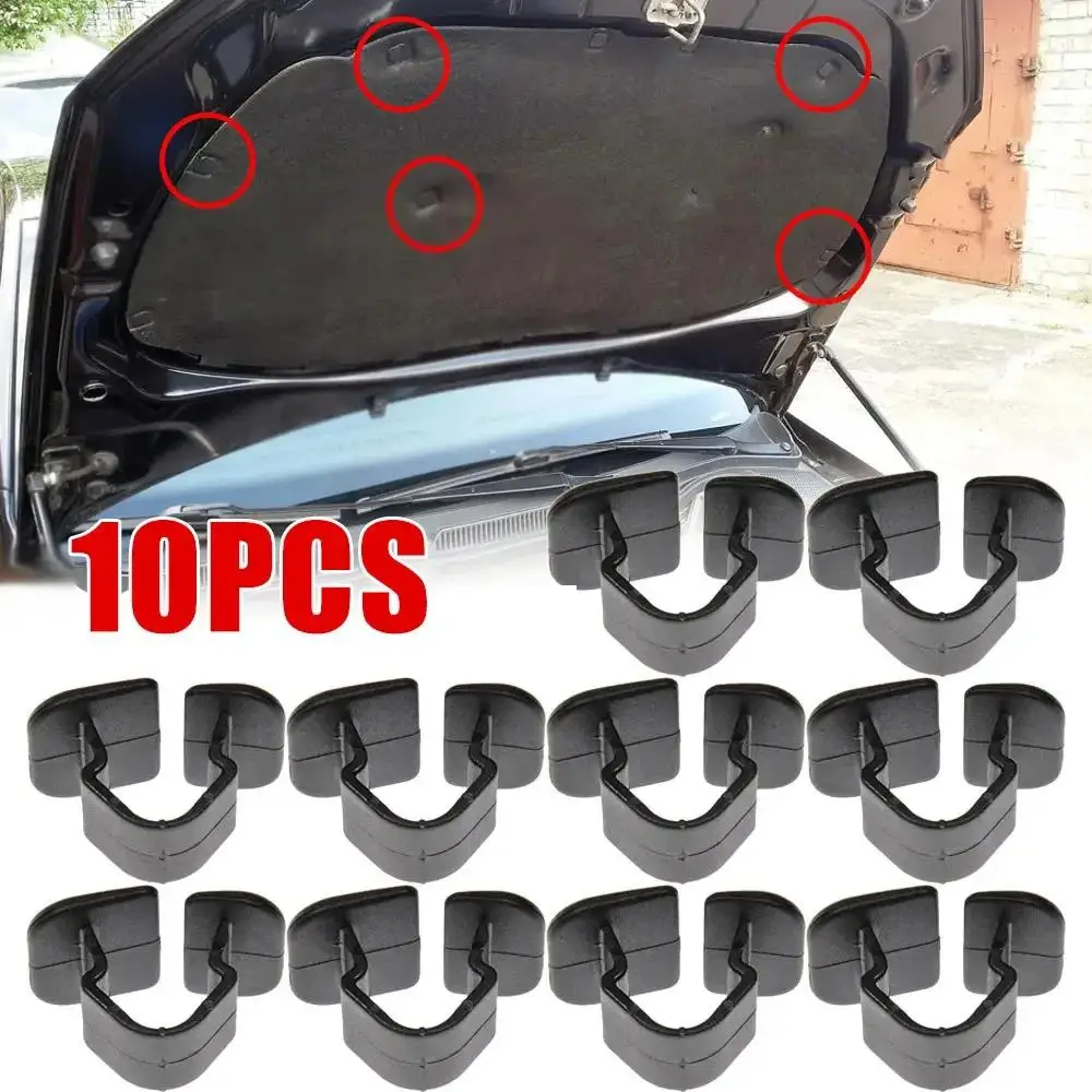 Car Plastic Hood Bonnet Insulation Clip for Mercedes Benz w211 w204 A B ...