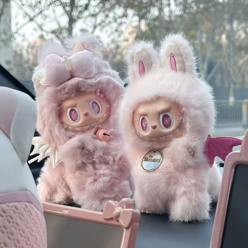 MINISO Виниловая кукла Monster Labubu Zimomo Ангел | AliExpress