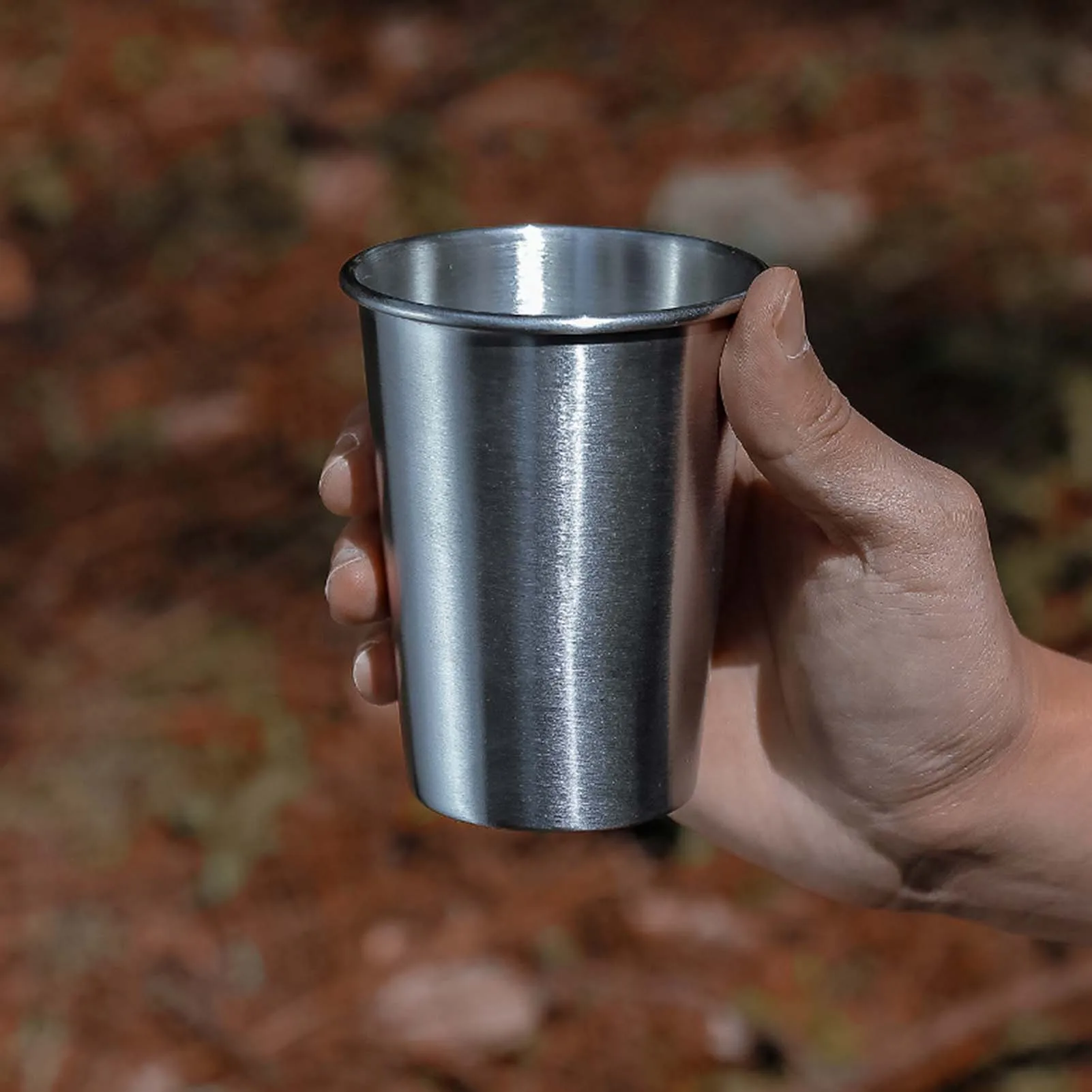 Tin Drinking Cup