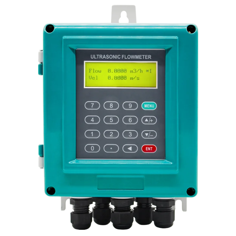 fixed type ultrasonic flow meter clamp on sensor ultrasonic flowmeters ...