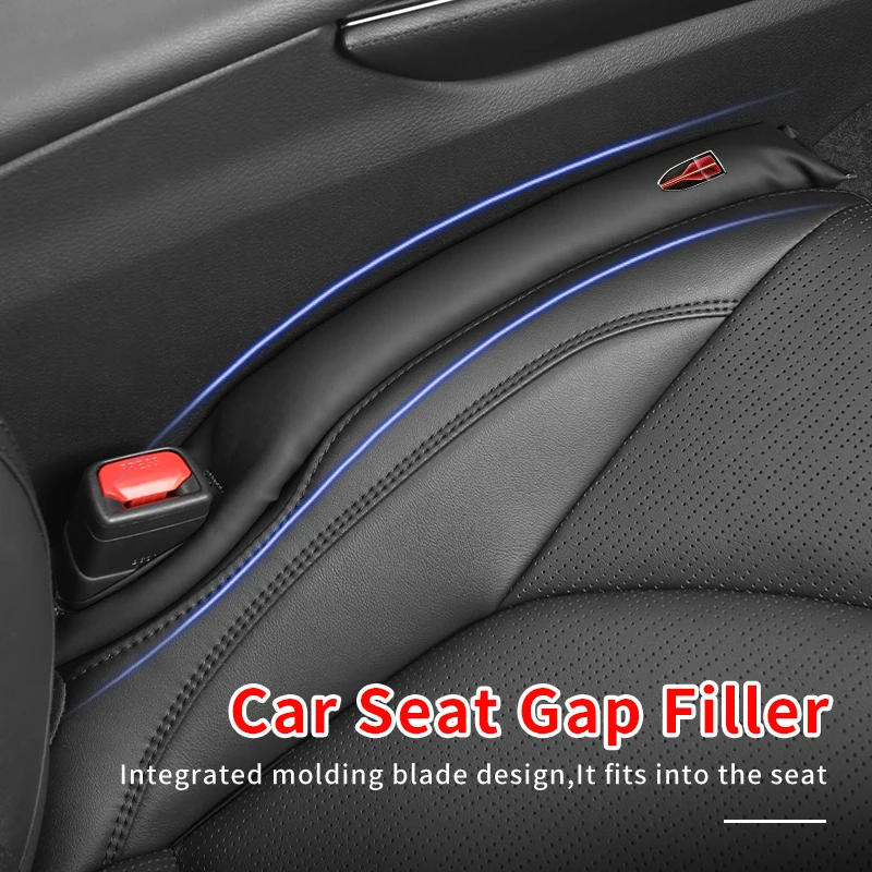 Наполнитель для зазора автомобильного сиденья, мягкая кожаная прокладка с боковым швом для ...