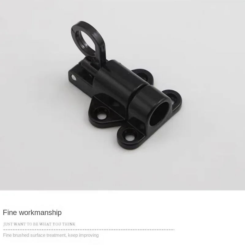 Security door gate latch Aluminum Pull Ring Spring Bounce window Bolt ...