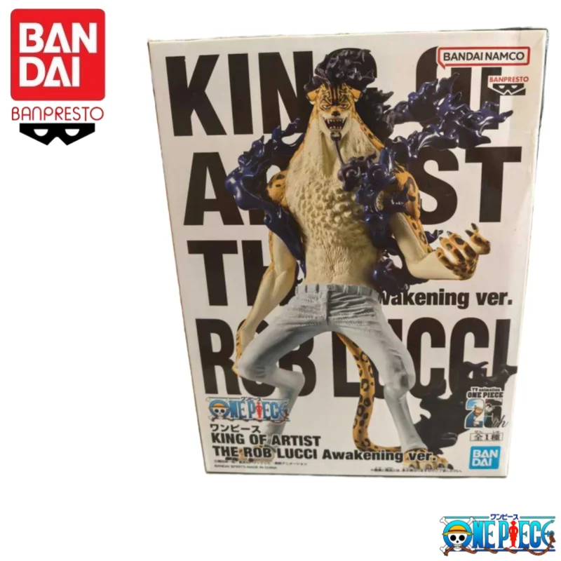 Bandai One Piece Art King Rob Lucci Awakening Golden Cat Фигурка ...
