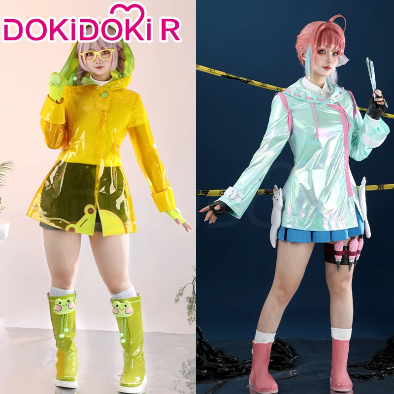 Mei Kiriko Косплей Костюм【XS-2XL】DokiDoki-R Mei Rainy Day Skin Женский ...