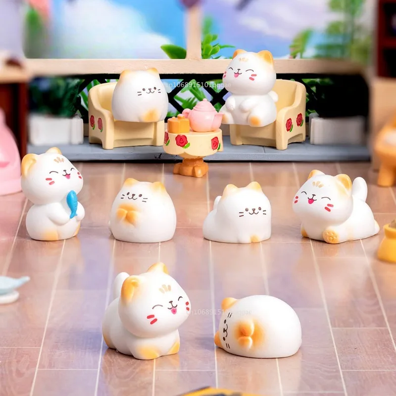 MOONBIFFY Фигурки полимерных кошек | AliExpress