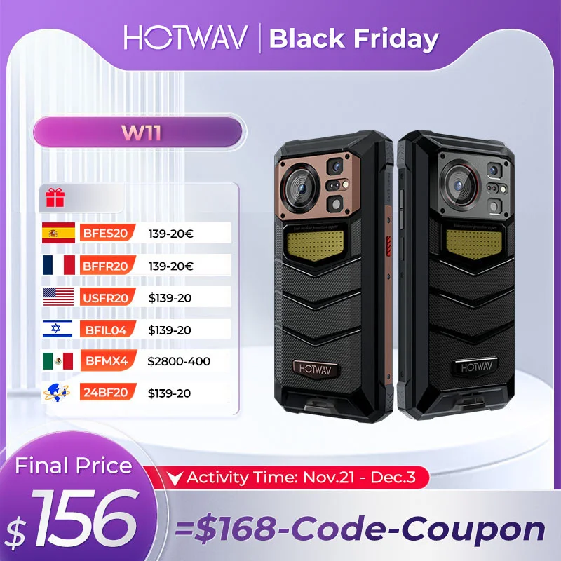 Смартфон Hotwav W11, 12/256ГБ, global | AliExpress