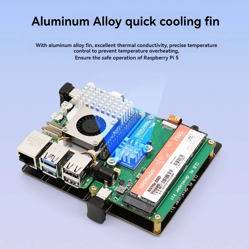 STEMBLOCK Raspberry PI 5 AI Kit Hailo-8 AI Accelerator | AliExpress