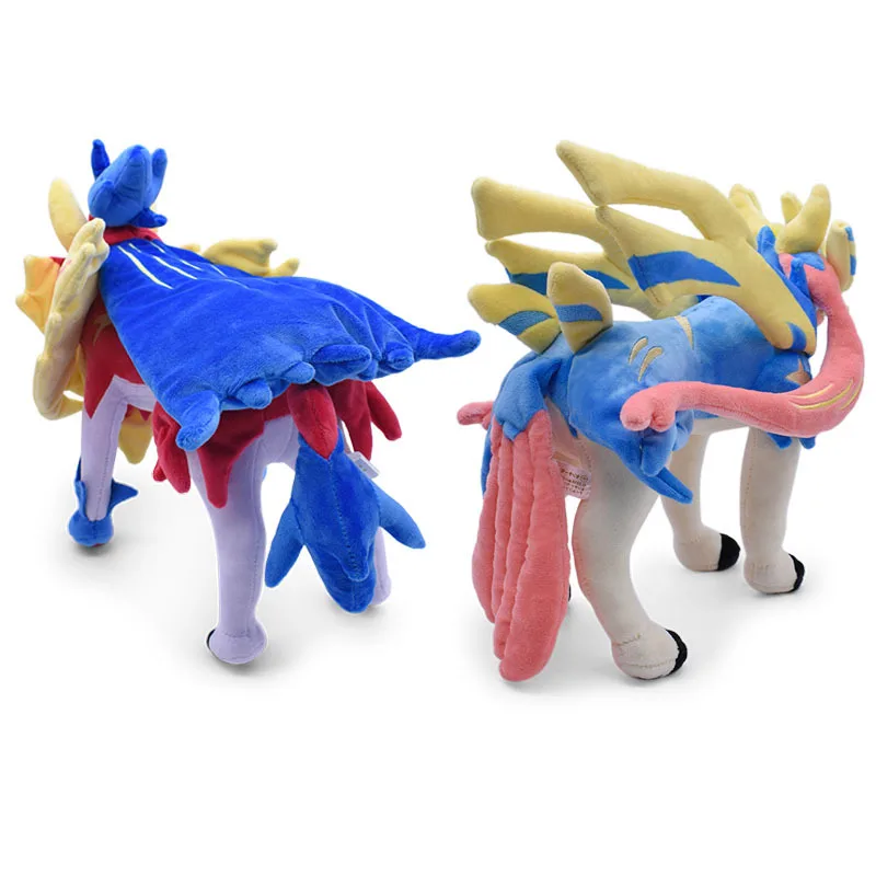 30cm Pokemon Sword Zacian Shield Zamazenta Stuffed Plush Dolls Zacian ...