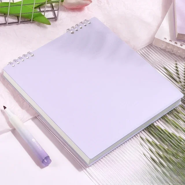 Flip Notepad Grid Notebooks B5 Diary Leaf Notebook Sketch Book ...