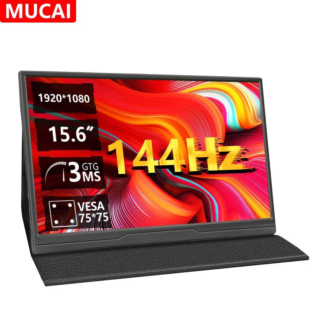 Портативный 15,6-дюймовый IPS-монитор FHD 1920*1080, Игровой Экран 144 ...