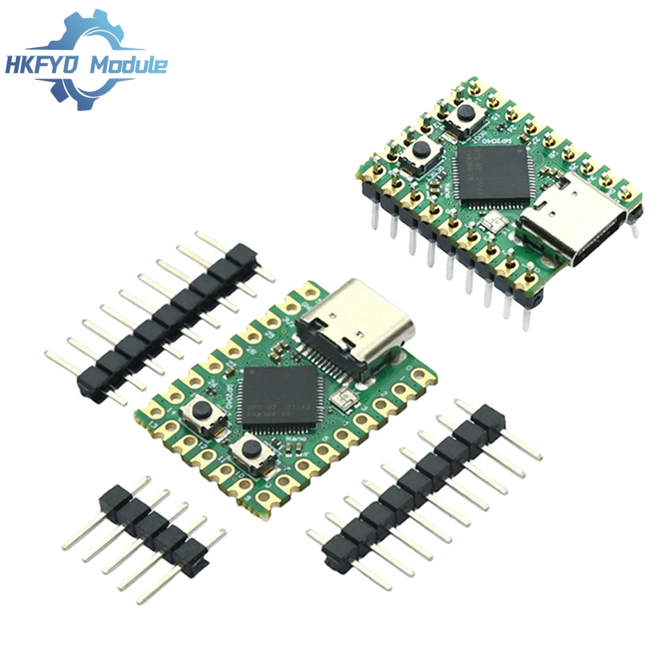 Raspberry PI Pico Mini RP2040-ZERO, макетная плата микроконтроллера ...