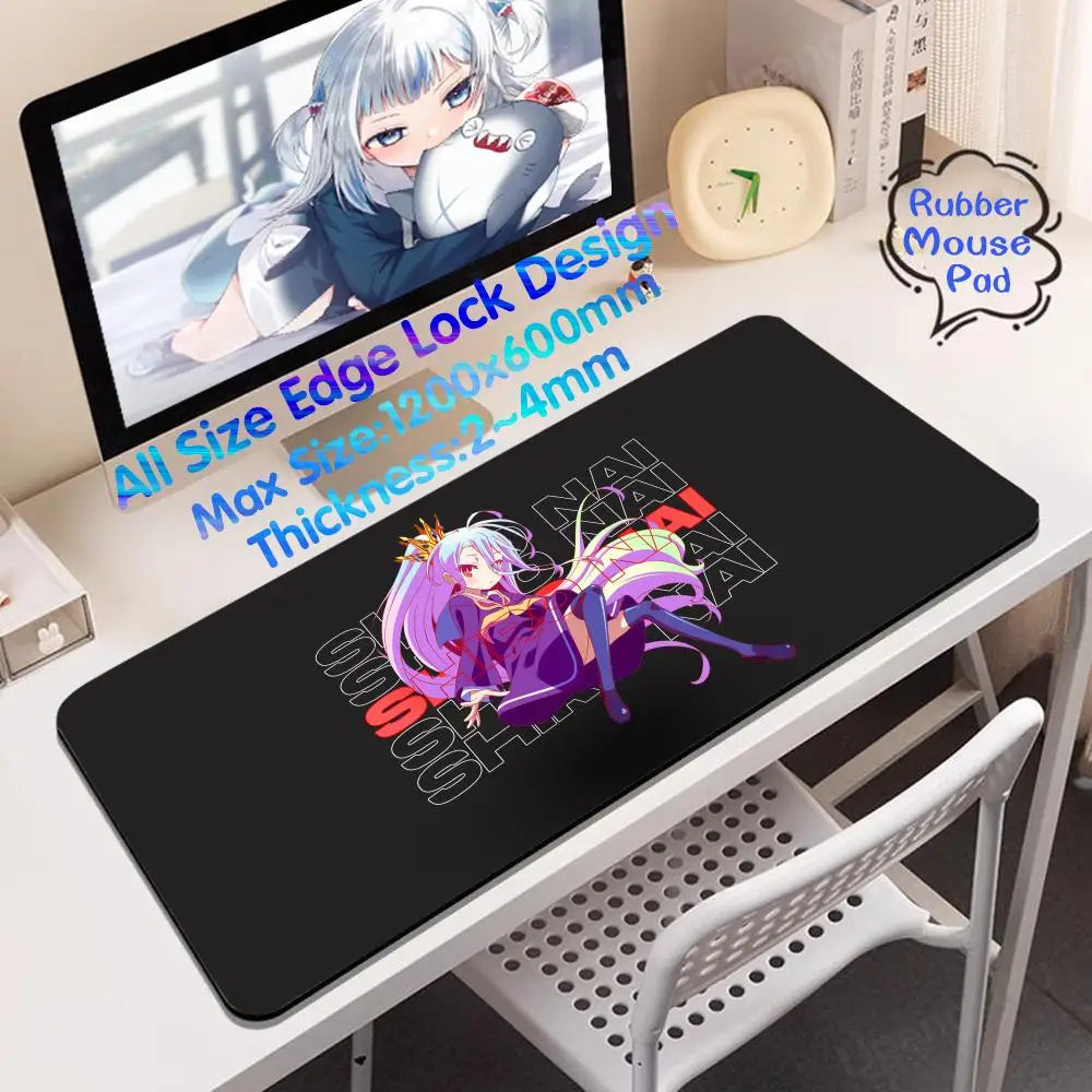 N_no G_game N_no L_life Mouse Pad Rubber Durable Desktop Pad Mouse Pad ...