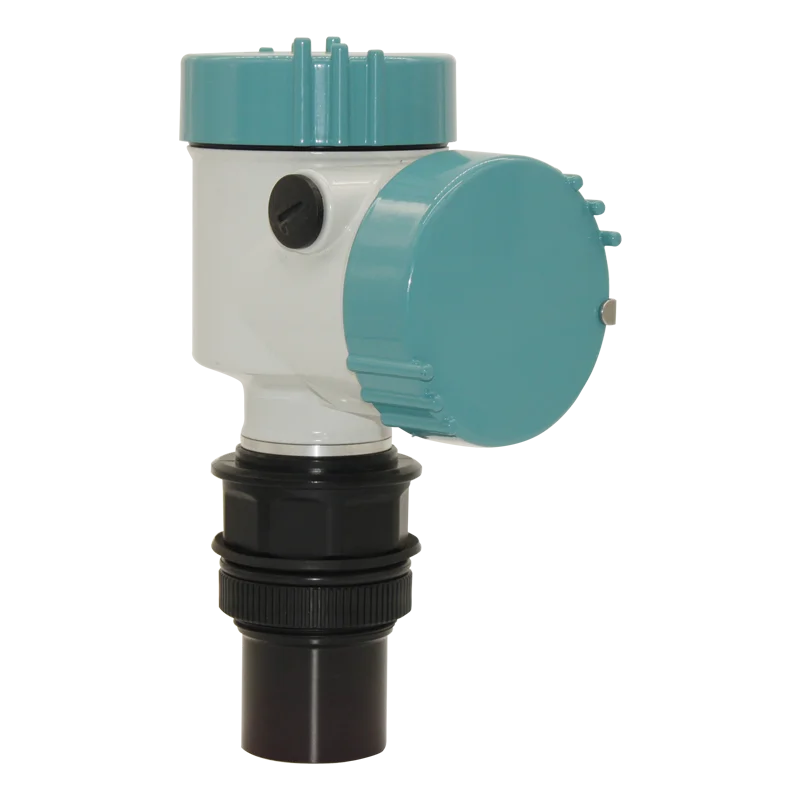 Municipal water tank PTFE sensor ultrasonic water level meter 24VDC ...