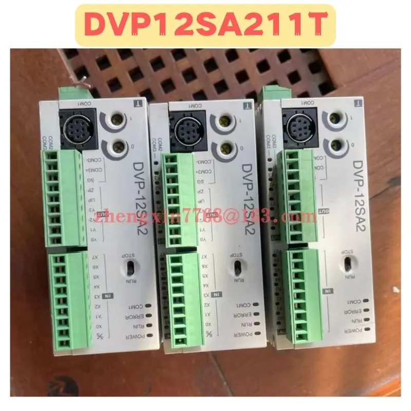 Использованный PLC DVP12SA211T протестирован нормальной функцией ...