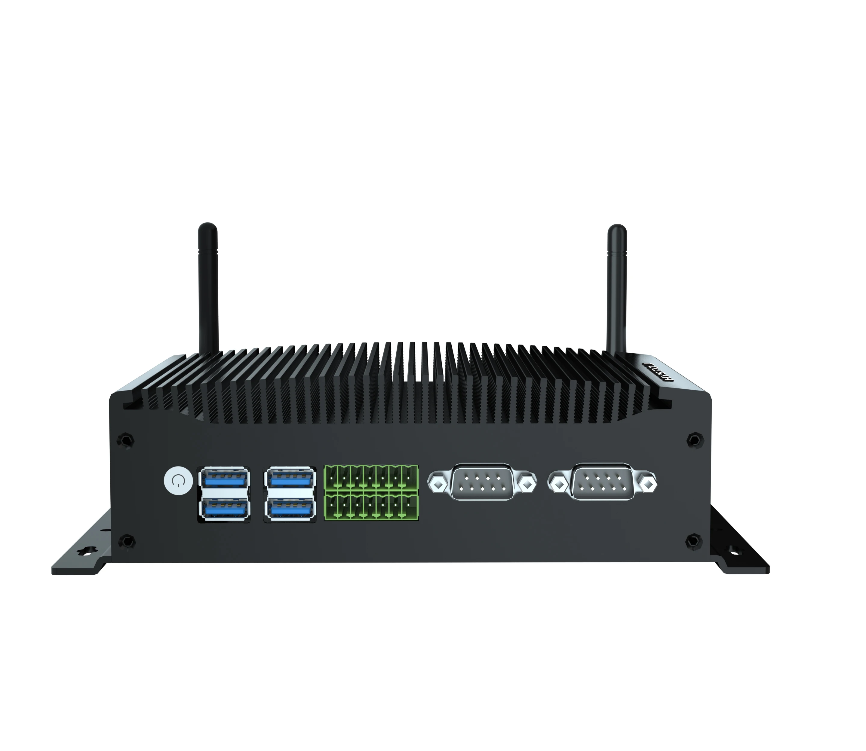 Безвентиляторный мини-ПК Core i7-10810U 10th Gen GPIO HD DP Dual DB9 ...