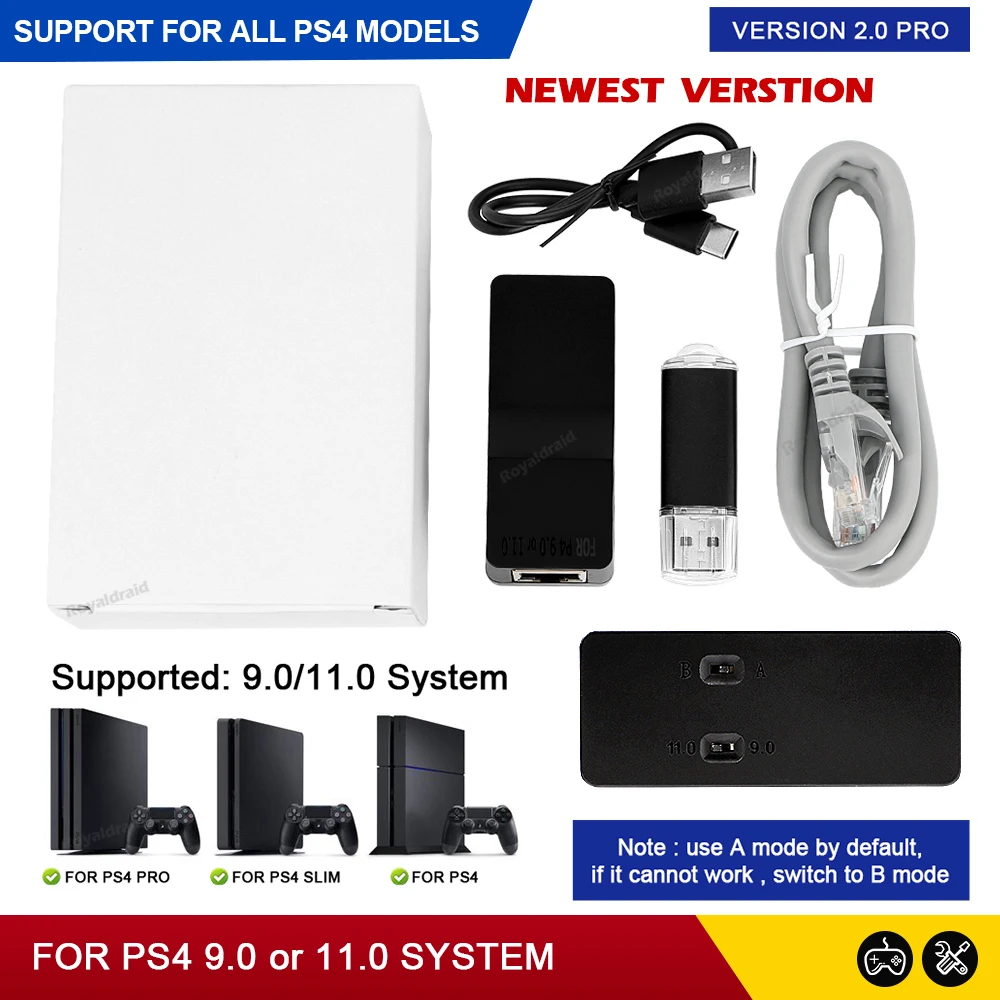USB-адаптер V2.0 Pro Key JB Tool для PS4 Slim Pro | AliExpress
