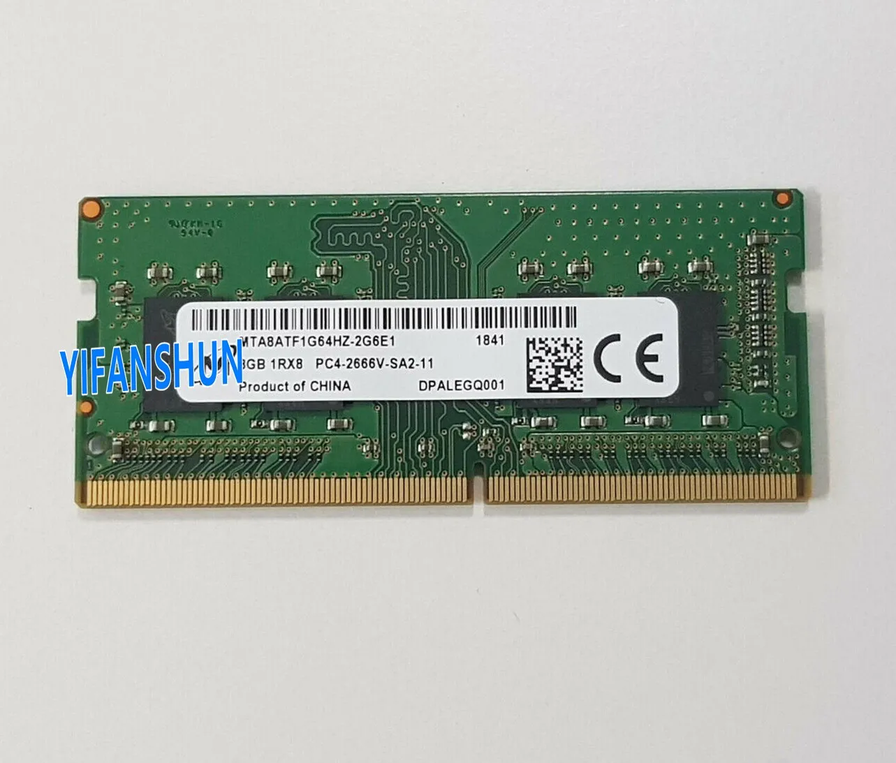 Micron MTA8ATF1G64HZ-2G6E1 8GB 2666Mhz PC4-2666V DDR4, 06/18/2024