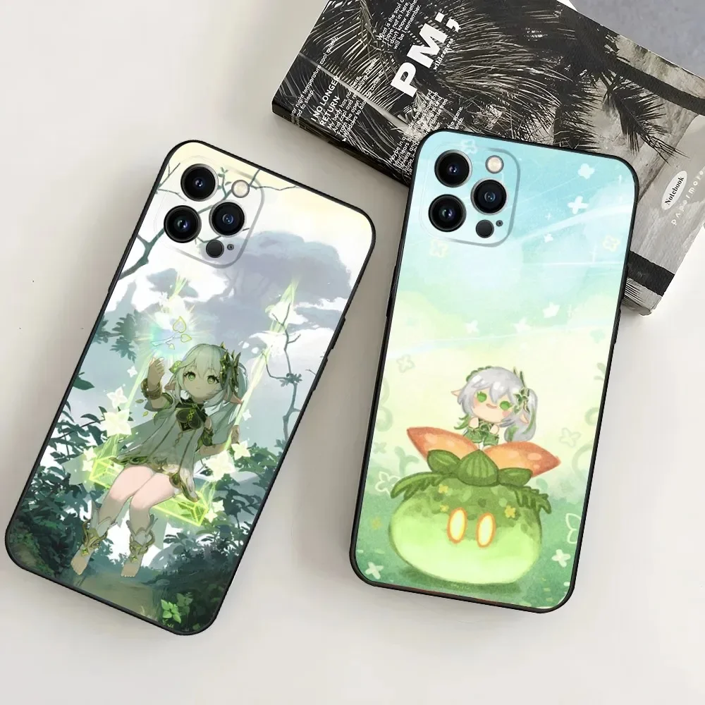 G-Genshin Impact Nahida Phone Case For iPhone16,15,14,13,12 Mini 11 Pro ...
