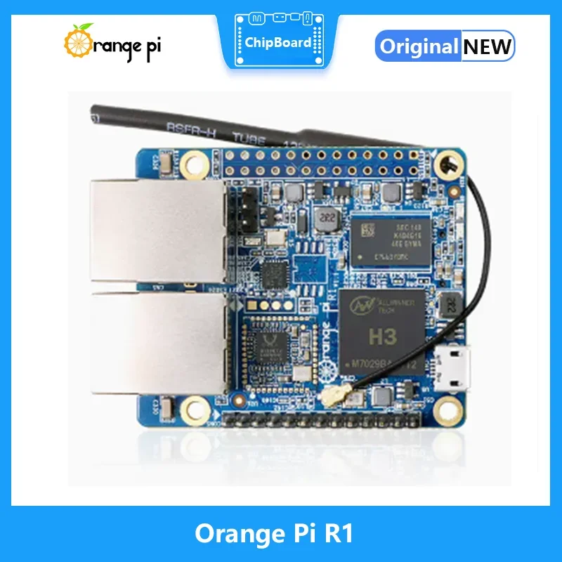 Orange Pi R1 512 Мб H3 с открытым исходным кодом, одноплатная плата Com pute с антенной Wi-Fi ...