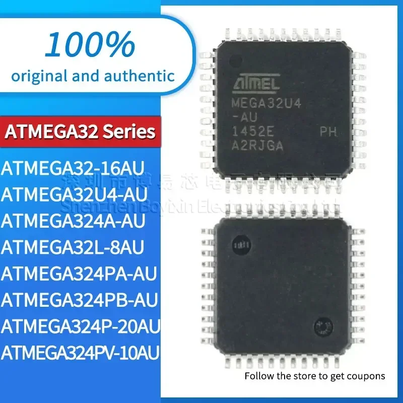 ATMEGA324PA ATMEGA32 ATMEGA32U4 ATMEGA324PB ATMEGA324PV ATMEGA324A ATMEGA32L ATMEGA324P-20AU AU ...