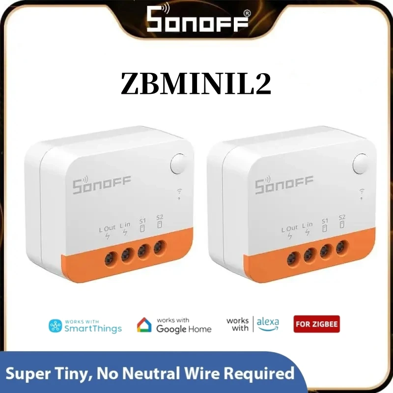 Умный выключатель SONOFF ZBMINIL2 Extreme ZigBee Mini | AliExpress