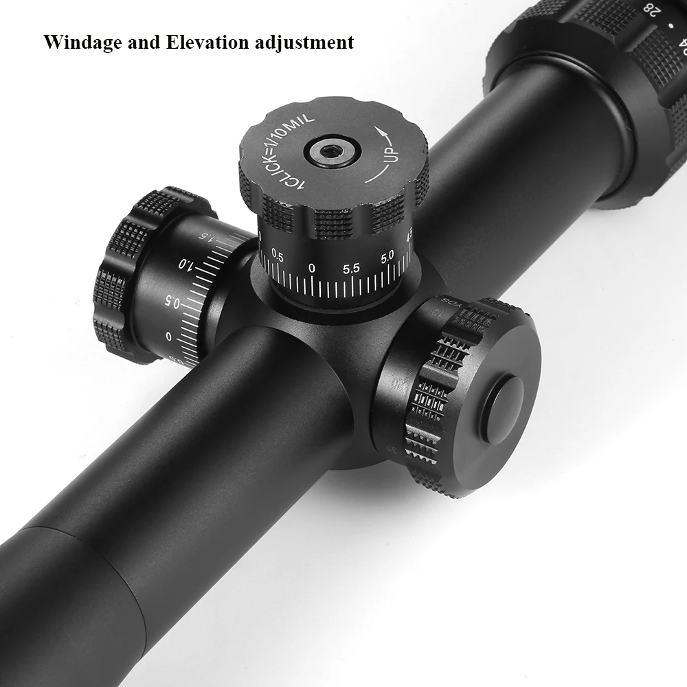 BSA OPTICS 8-32x44 AO Hunting Mil-Dot Rifle Scope Side wheel Focus ...