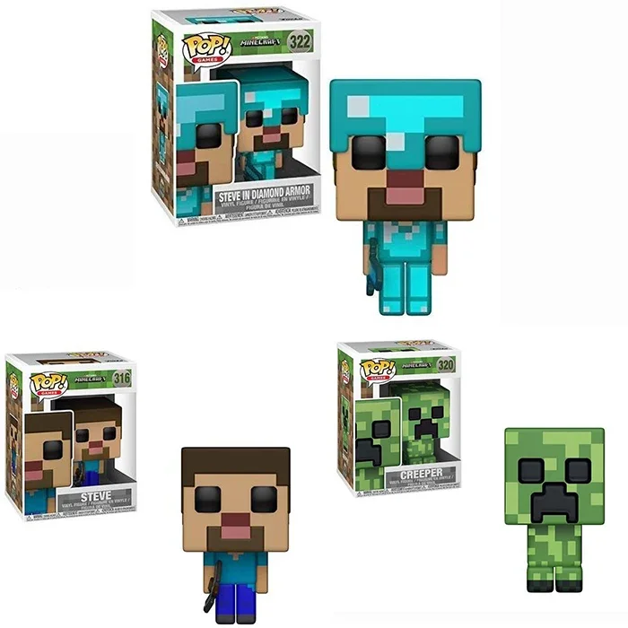 Funko POP Minecraft Creeper Фигурка | AliExpress