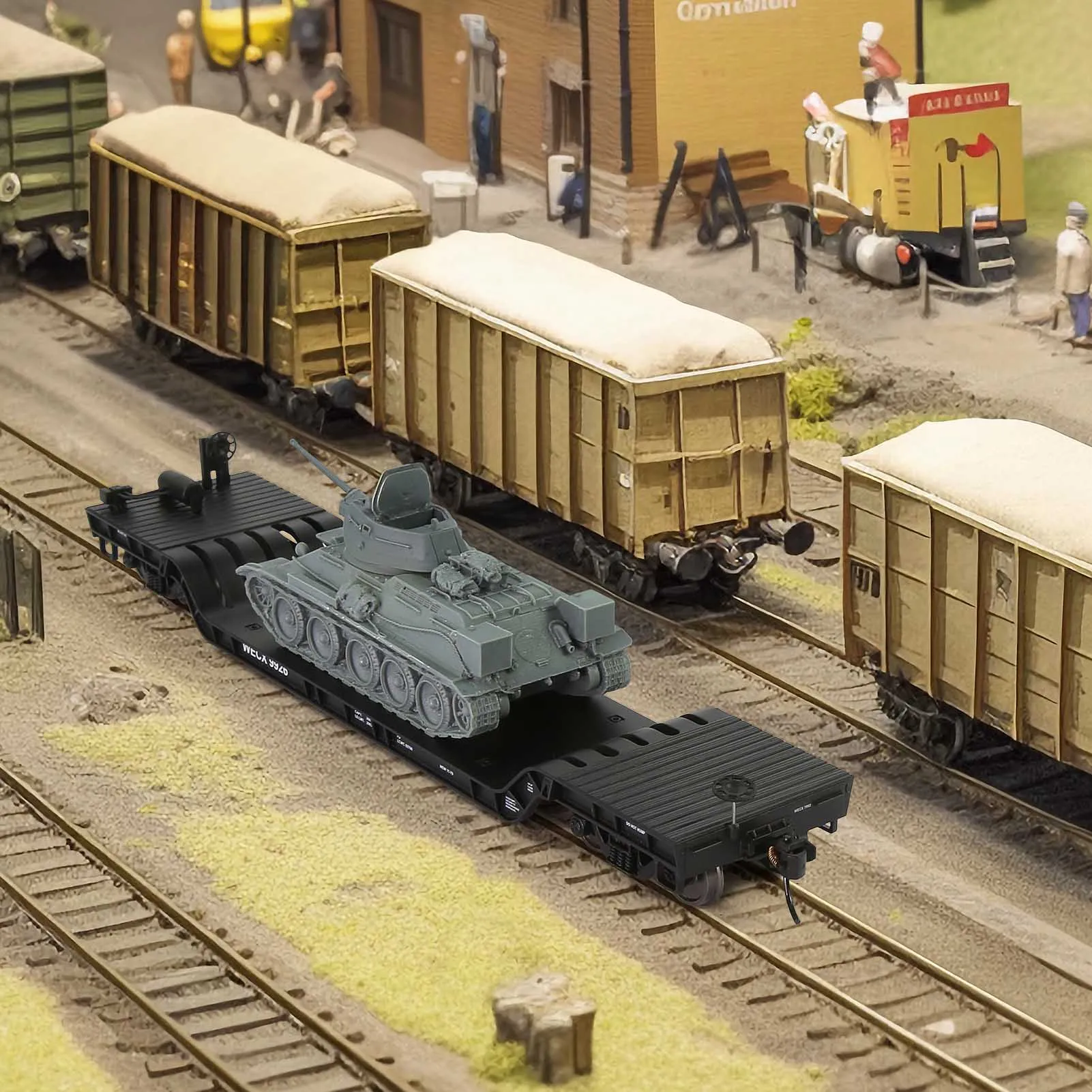 Evemodel HO Масштаб 1:87 Центральная депрессионная плоская модель ...