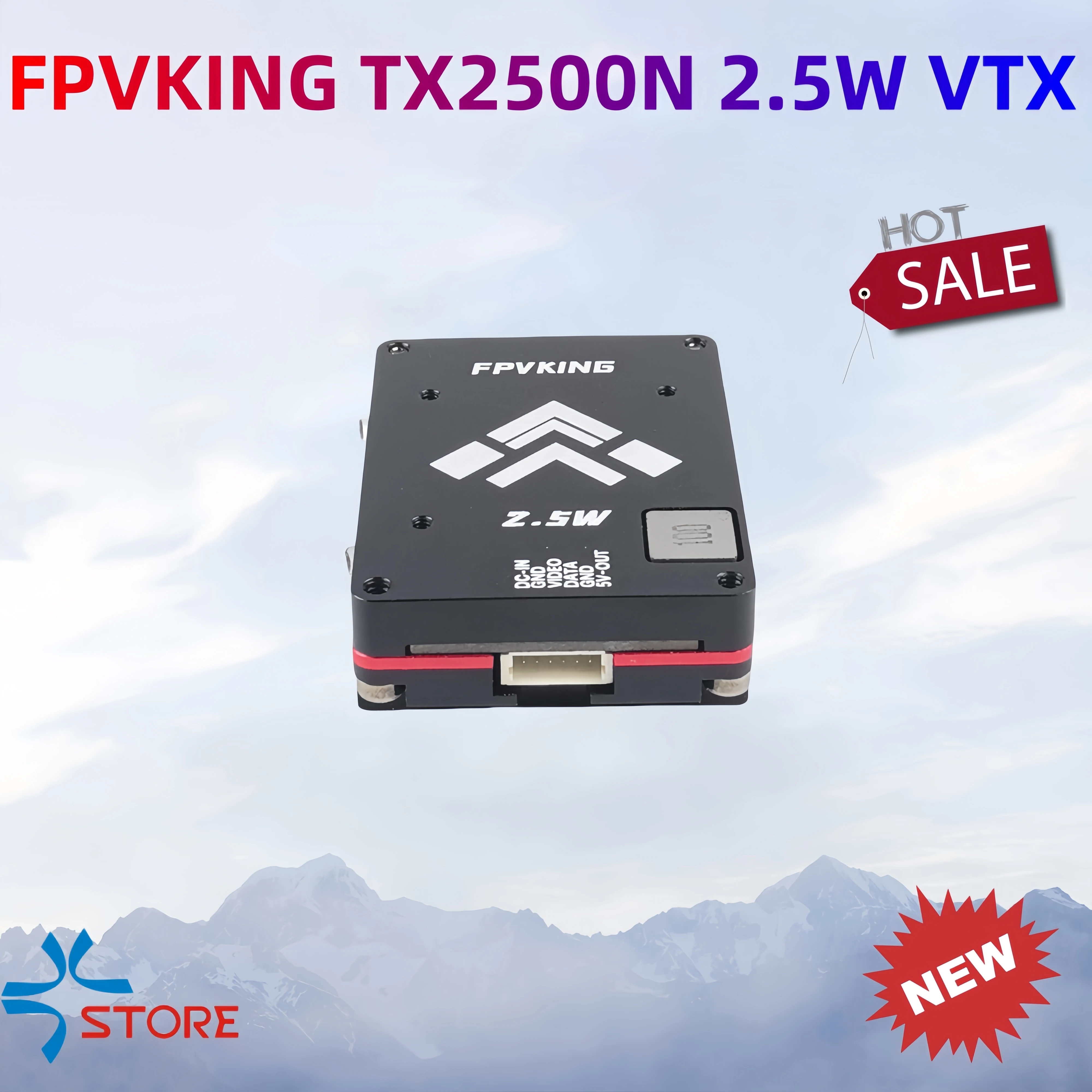 FPVKING TX2500N Видеопередатчик для дрона | AliExpress