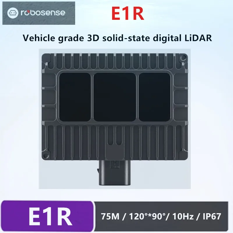 ROBOSENSE E1R класс автомобиля в диапазоне 75-метровый датчик лидара робота чистый ...