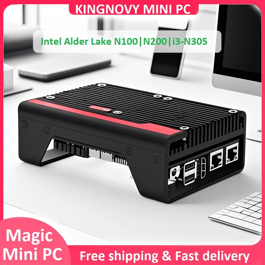 Topton 2*10G SFP Magic Mini PC 12-го поколения Intel i3 N305 N100 2 ...