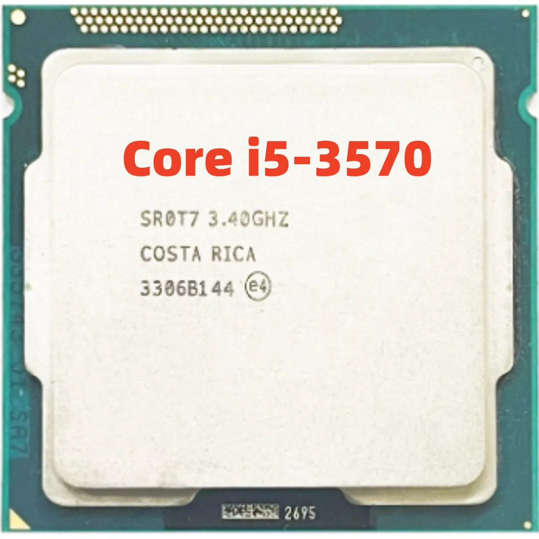Б/у Core i5-3570 i5 3570 3,4 GHz Quad-Core Quad-Thread 6M 77W LGA1155 | AliExpress