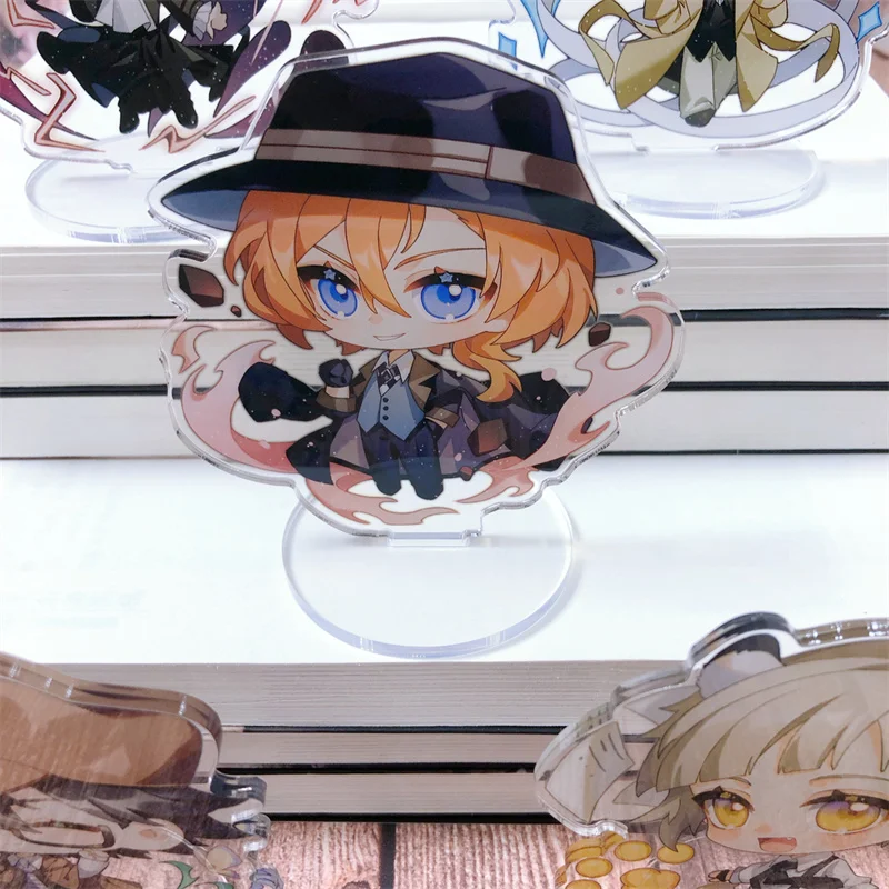 Anime Bungo Stray Dogs Nakajima Atsushi Dazai Osamu Stand Plate Cartoon ...