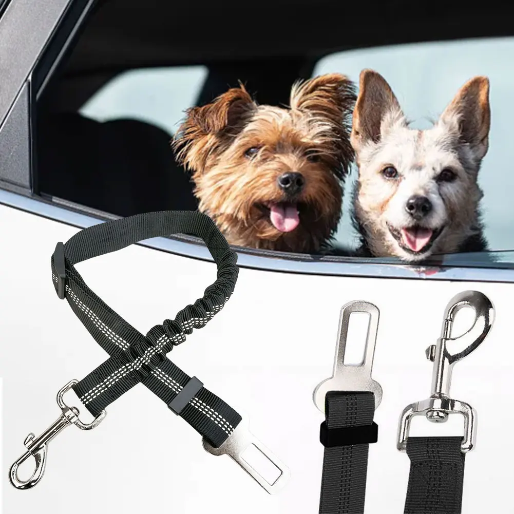 Светоотражающая Эластичная Веревка Для Собак, Автомобильный Ремень ...