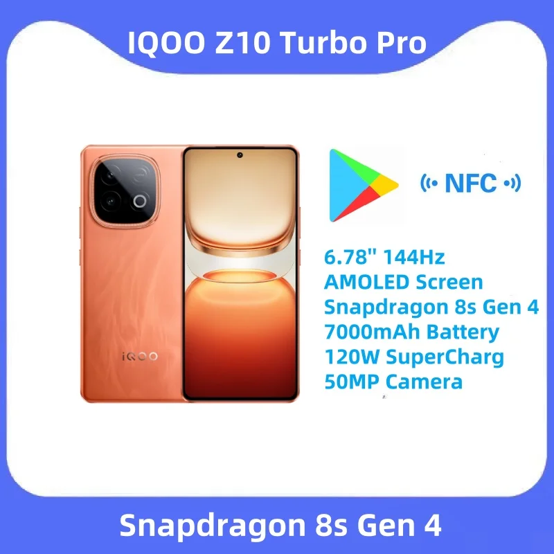 Смартфон Vivo iQOO Z10, 12/256ГБ, 12/512ГБ, 16/256ГБ, 16/512ГБ, china | AliExpress