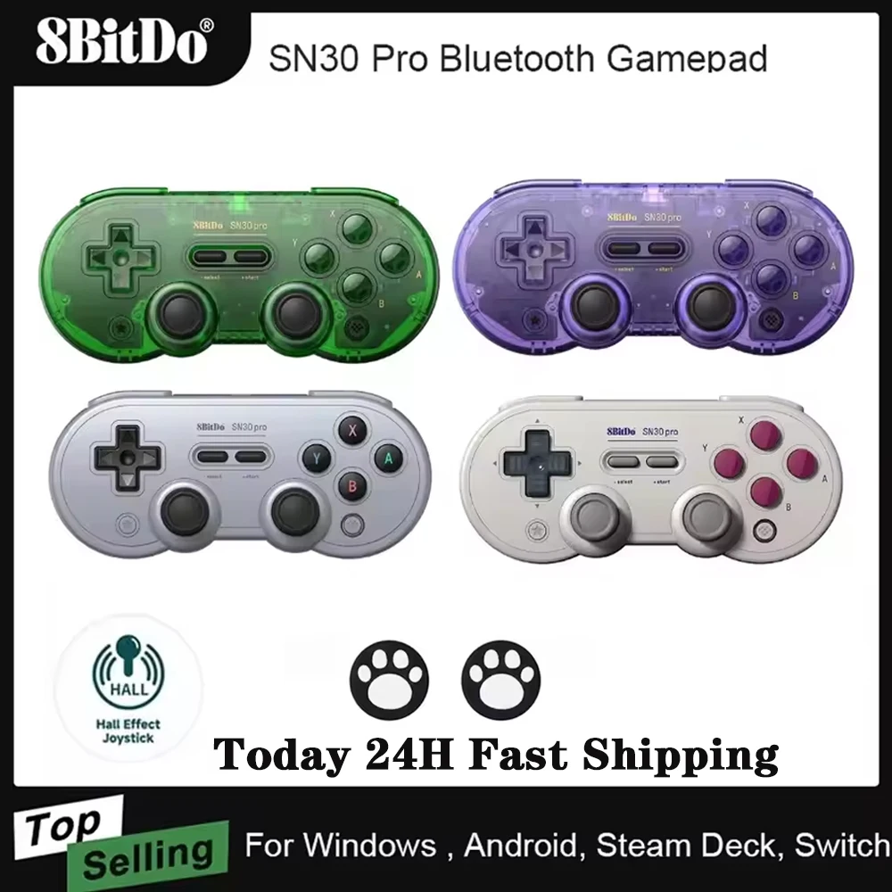 8Bitdo SN30 Pro Беспроводной геймпад | AliExpress