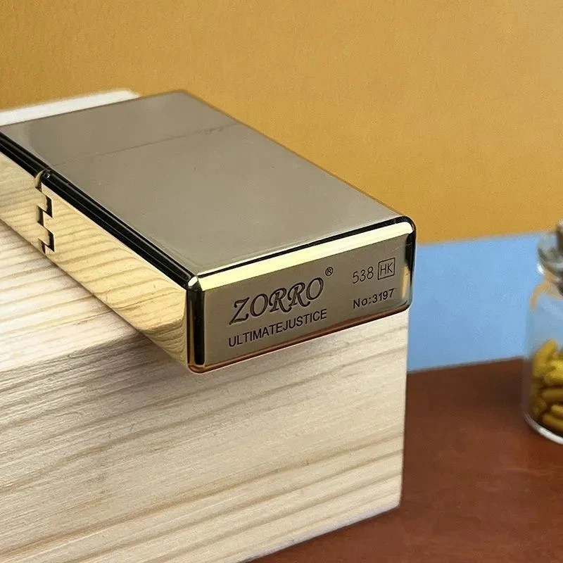 Квадратная титановая зажигалка ZORRO | AliExpress