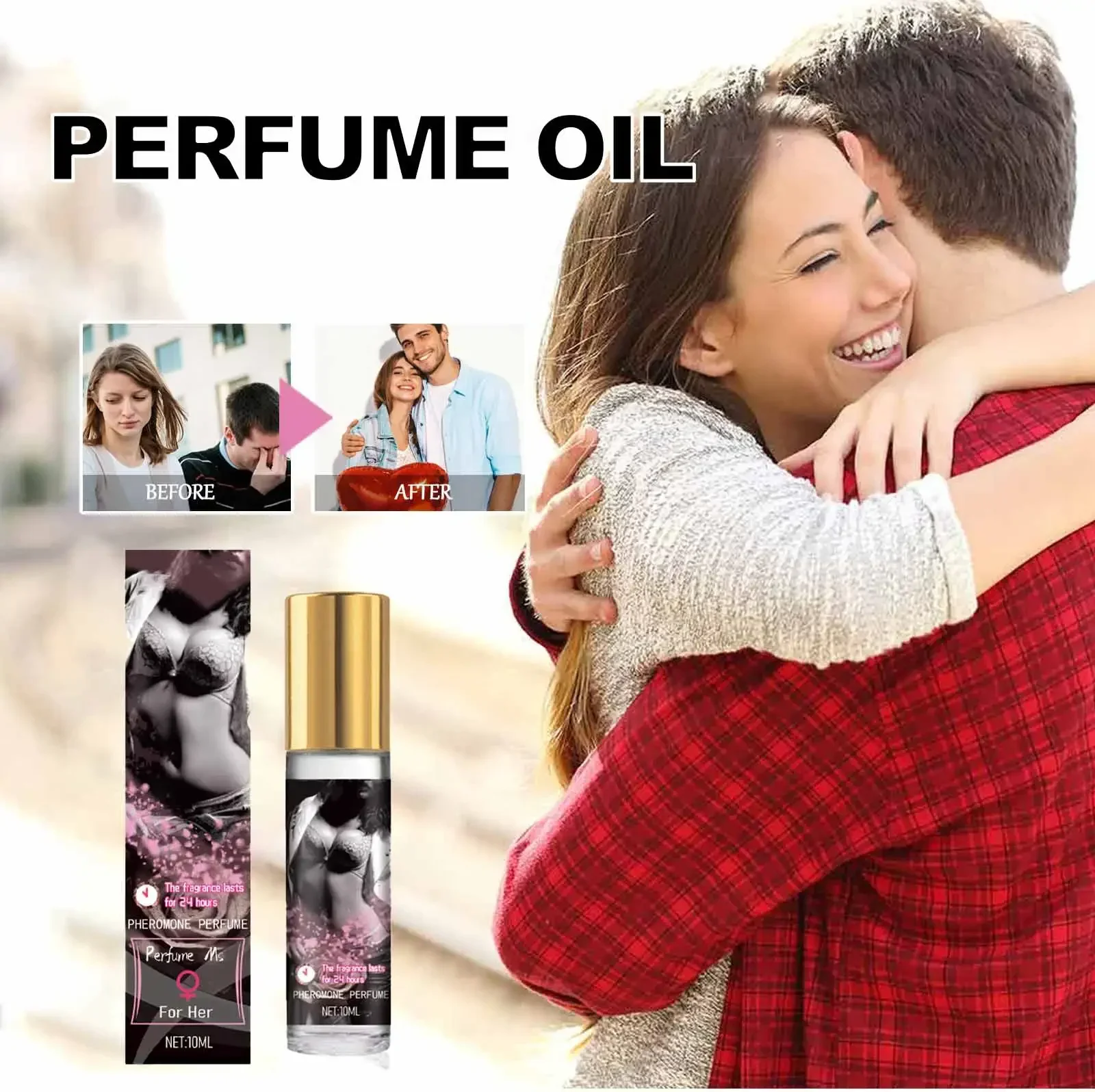 Долговечное эфирное масло феромона для мужчин и женщин | AliExpress