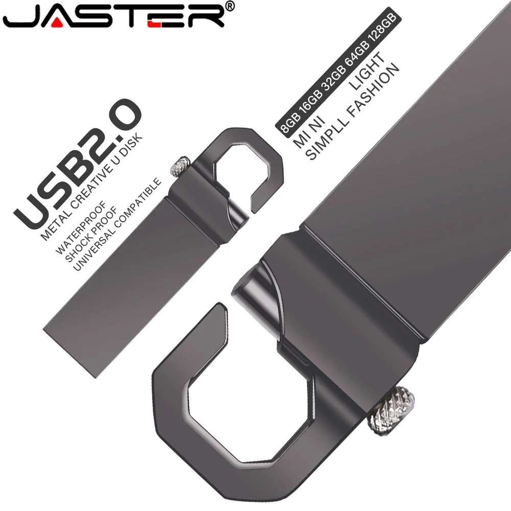 JASTER USB флешка металлическая 128 ГБ | AliExpress