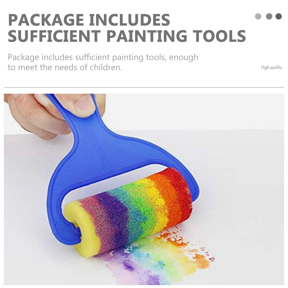 1 Set Children Painting Tools Creative DIY Drawing Tools Sponge Brushes ...