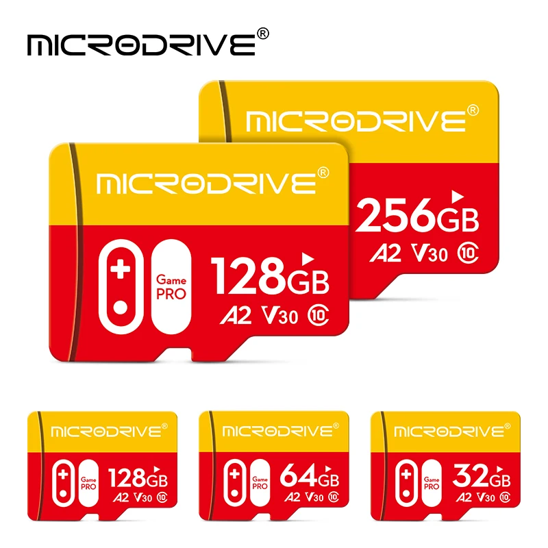 MicroDrive карта памяти microSD 32GB/64GB/128GB/256GB U3 | AliExpress