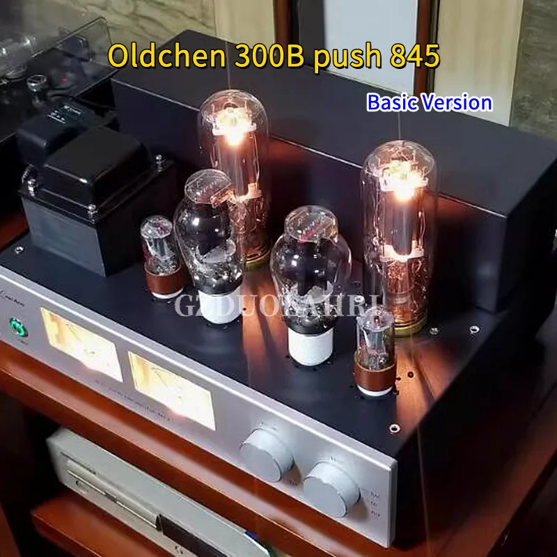 Ламповый усилитель Oldchen 300B push 845 22 Вт * 2, односторонний флагманский ламповый усилитель ...