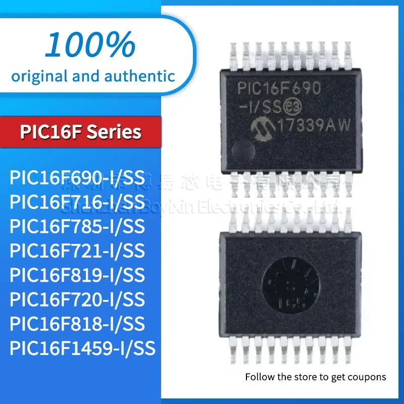 PIC16F690 PIC16F716 PIC16F785 PIC16F721 PIC16F819 PIC16F720 PIC16F818 ...